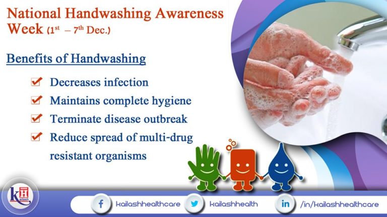 Hand washing not only maintains hygiene but prevents infection ...