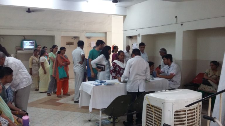 Kailash Charitable Trust organized a Free Health Check up Camp at BHEL ...