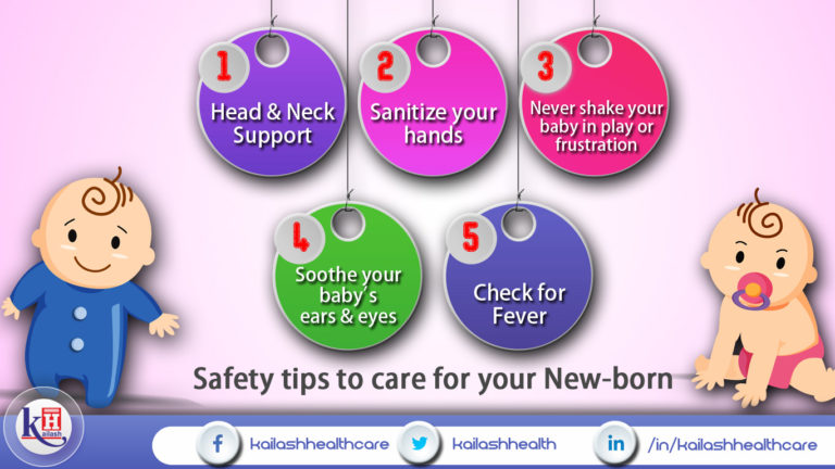 Safety tips to care for your New-Born