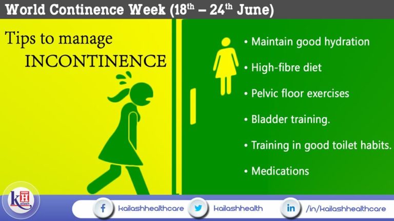 World Continence Week (18th – 24th June 2019)
