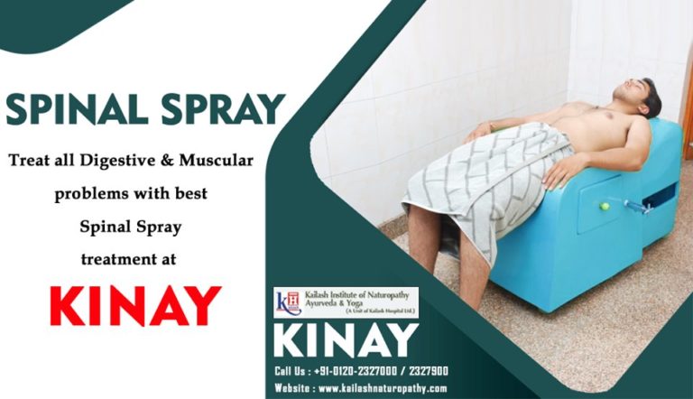 Spinal Spray Treatment at KINAY helps relieve Digestive, Kidney ...
