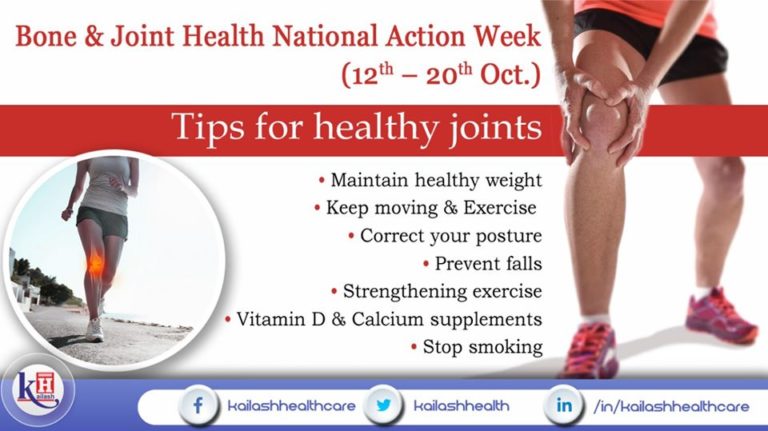 Bone & Joint Health National Action Week (12th – 20th October 2019)