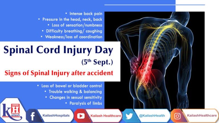 Spinal Cord injury can be left ignored at certain times until it shows ...