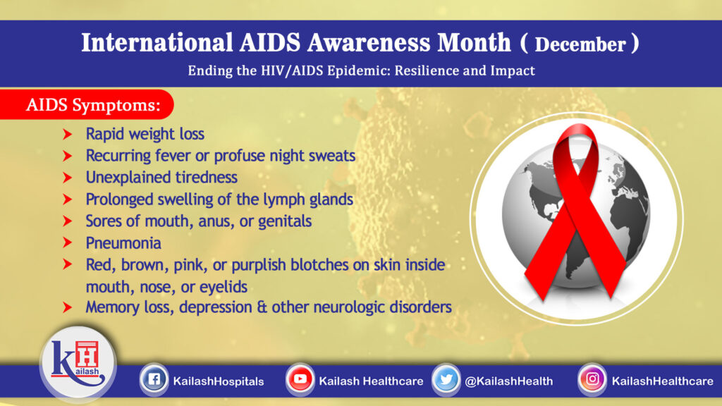 International Aids Awareness Month (December)