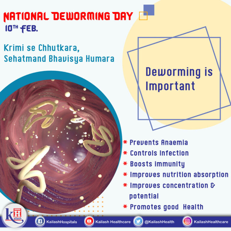 Deworming ensures that every child stays Disease-free & enjoys Healthy ...